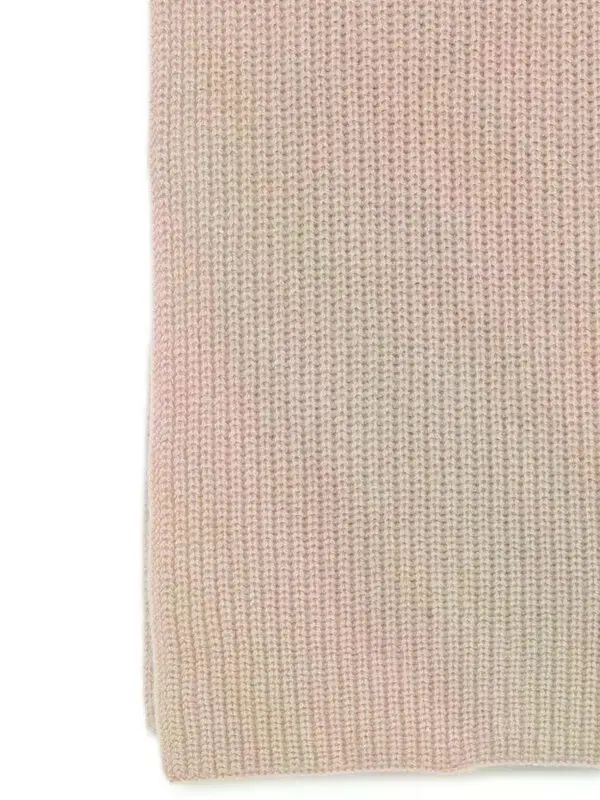 N.peal Ribbed Cashmere Scarf