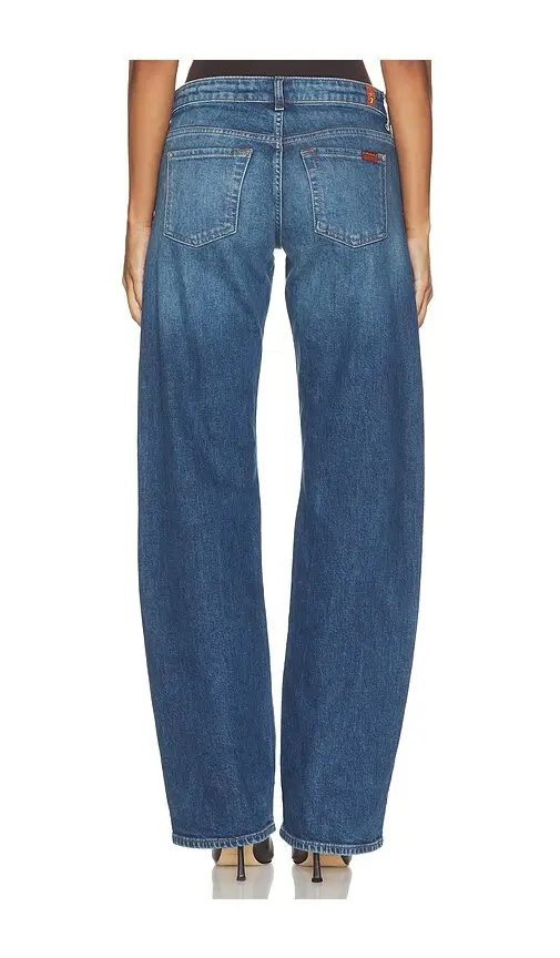 7 For All Mankind Low Straight Jean In . Also