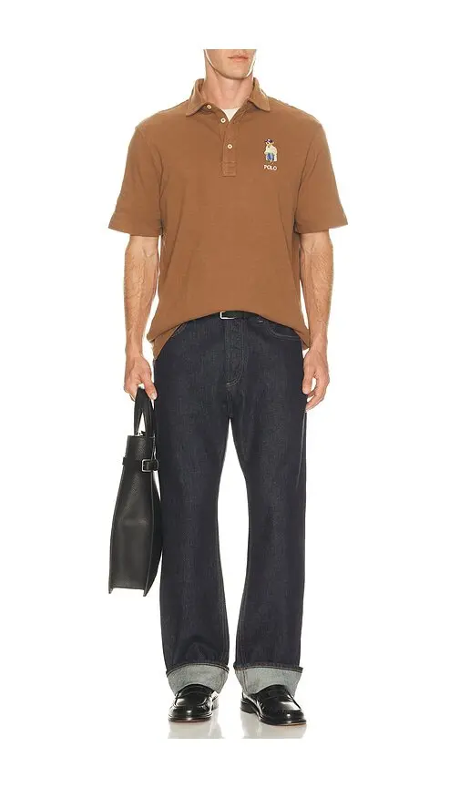 Polo Ralph Lauren Short Sleeve Basic Mesh Litchfield Bear Polo In . Also