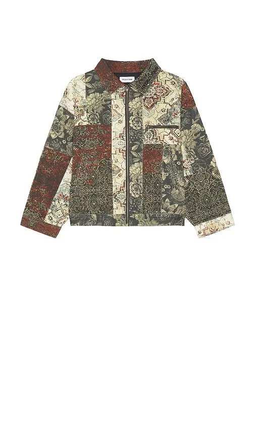 RYOKO RAIN Vintage Patch Work Jacket In . Also