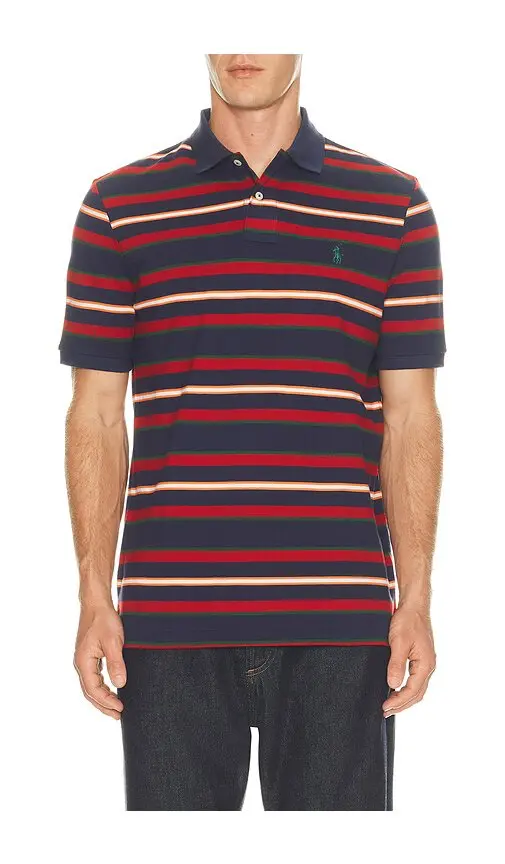 Polo Ralph Lauren Short Sleeve Yarn-dyed Mesh Polo In . Also