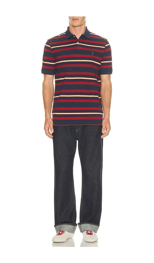 Polo Ralph Lauren Short Sleeve Yarn-dyed Mesh Polo In . Also