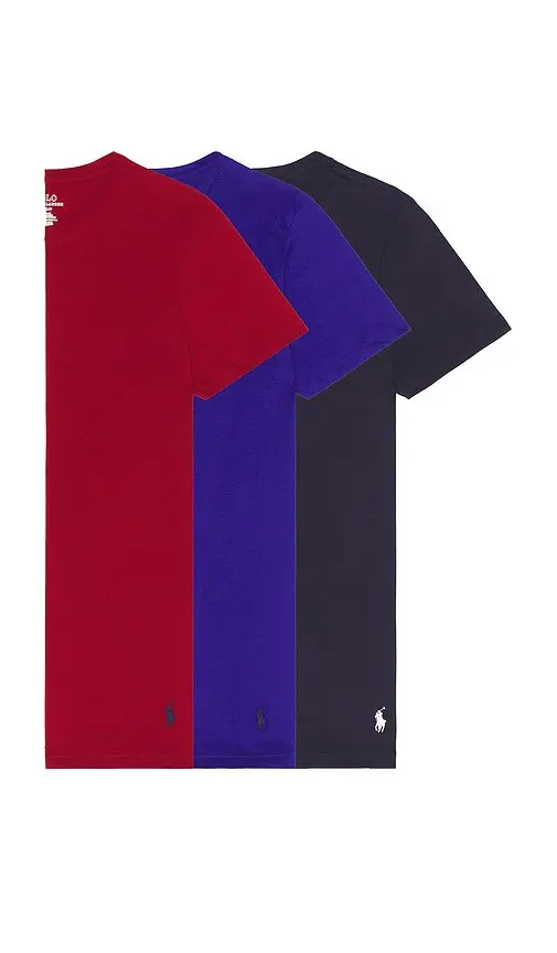 Polo Ralph Lauren Classic Fit Cotton 3 Pack Undershirt In . Also