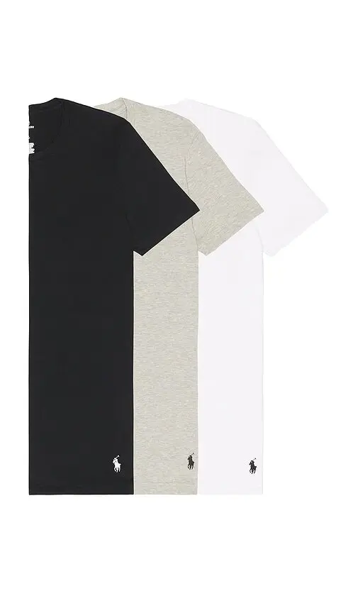 Polo Ralph Lauren Classic Fit Cotton 3 Pack Undershirt In . Also