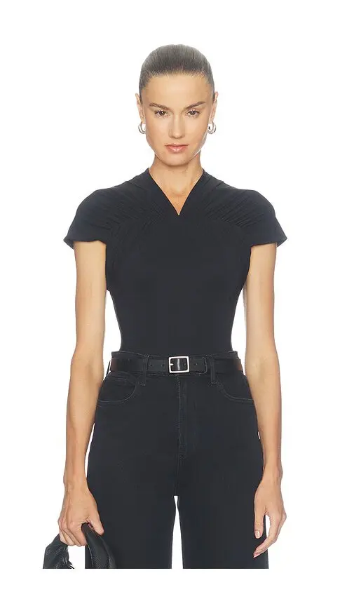 AGOLDE Olympia Bodysuit In . Also - Black