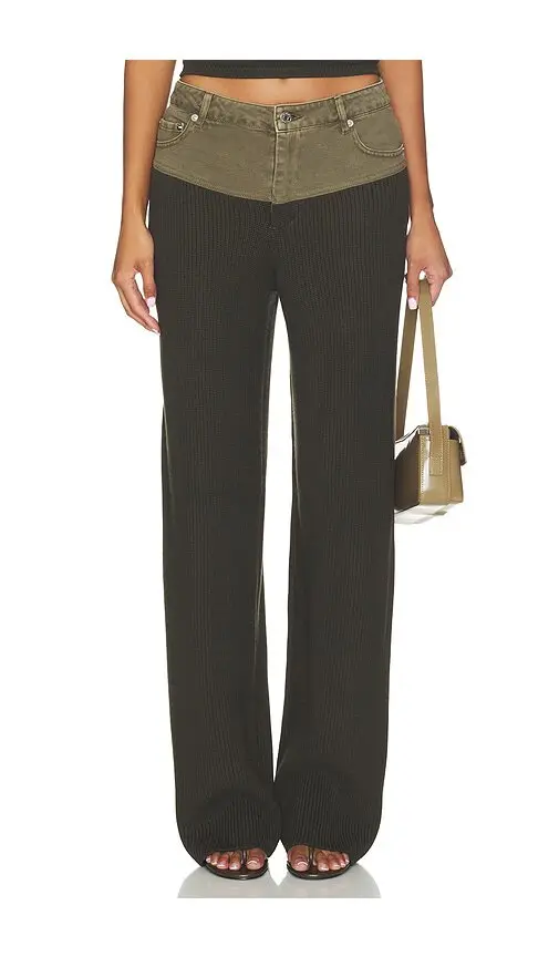SEROYA Chani Pant In . Also - Olive
