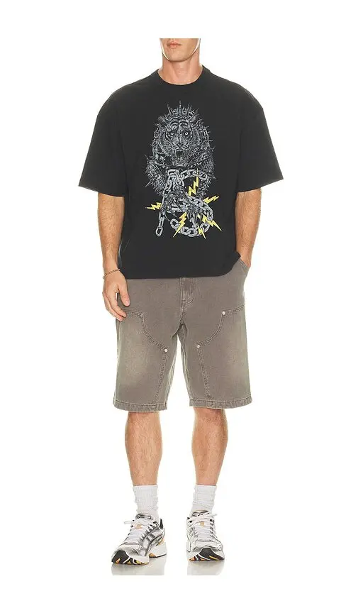 ALLSAINTS Iron Tiger Short Sleeve Tee In . Also