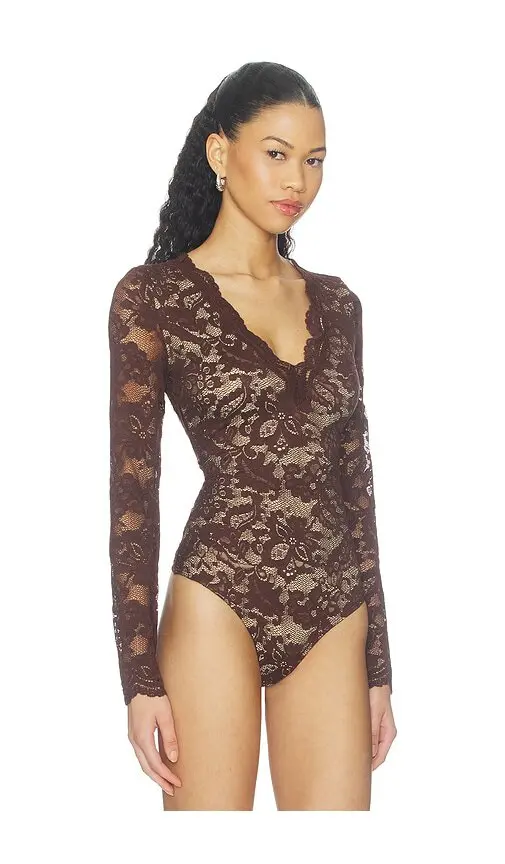 Generation Love Alessia Lace Bodysuit In . Also