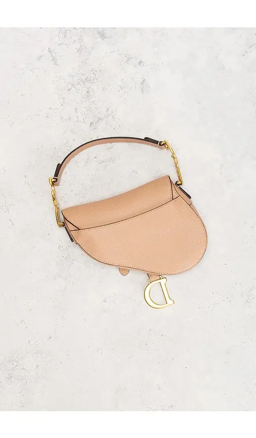 FWRD RENEW Dior Mini Saddle Bag