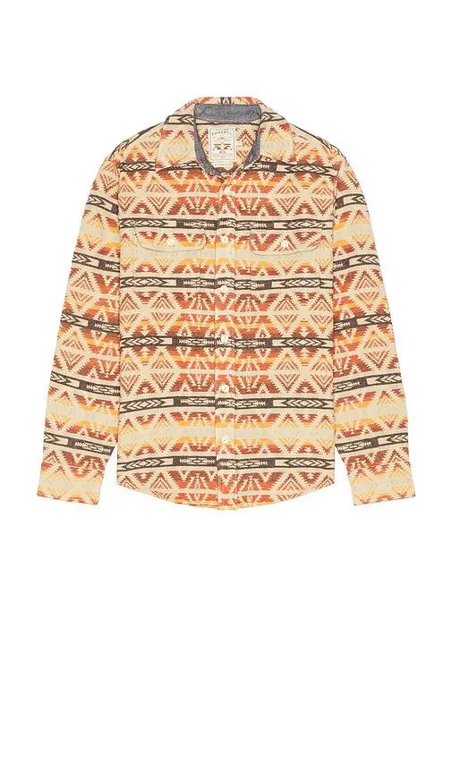 Faherty Brand Lehi Canyon Overshirt In . Also