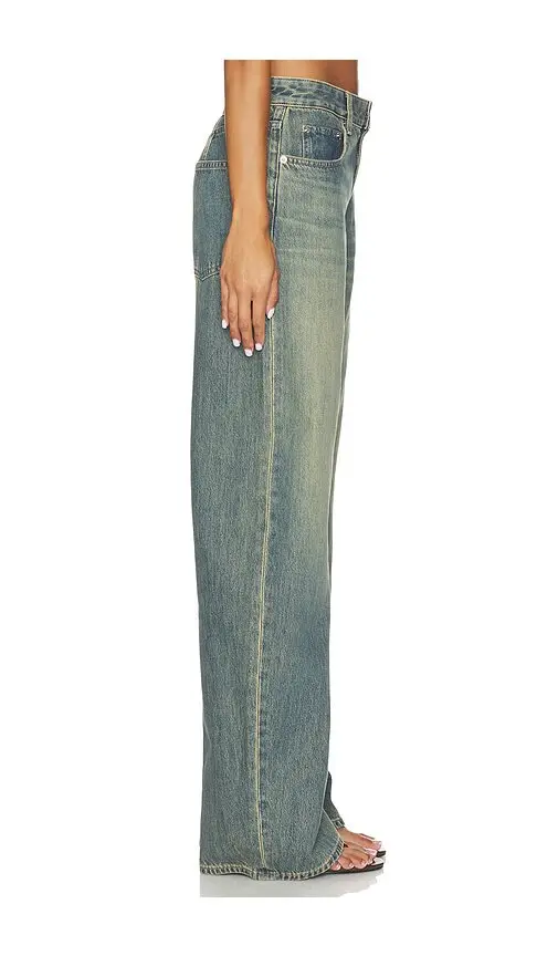 Helmut Lang Relaxed Bootcut Leg In . Also - Blue