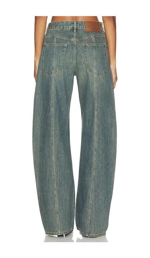 Helmut Lang Relaxed Bootcut Leg In . Also - Blue