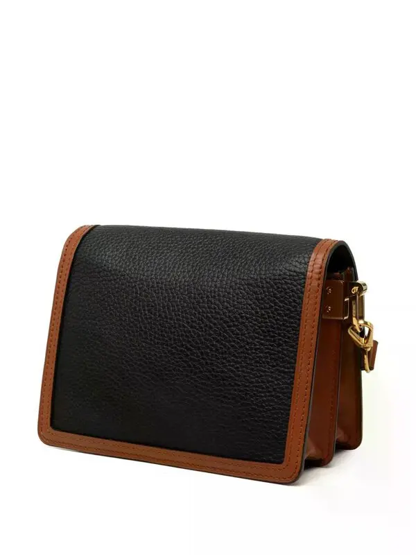 LOUIS VUITTON 2019 Taurillon Mini Dauphine Satchel - Black