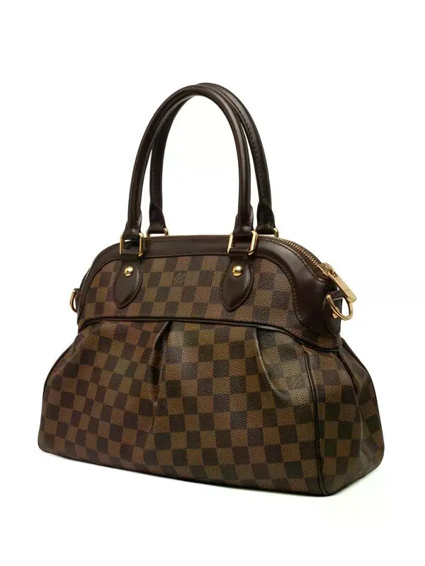 LOUIS VUITTON 2008 Damier Ebene Trevi Pm Satchel