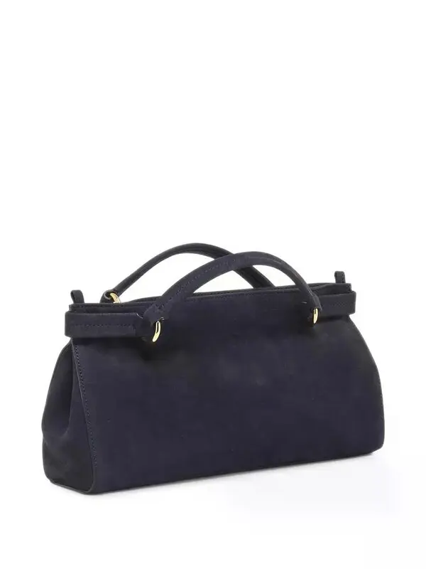 Orciani Small Virgo Chain-detail Suede Tote Bag