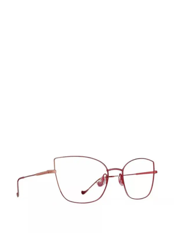 CAROLINE ABRAM Vegasus Cat-eye Glasses - Red
