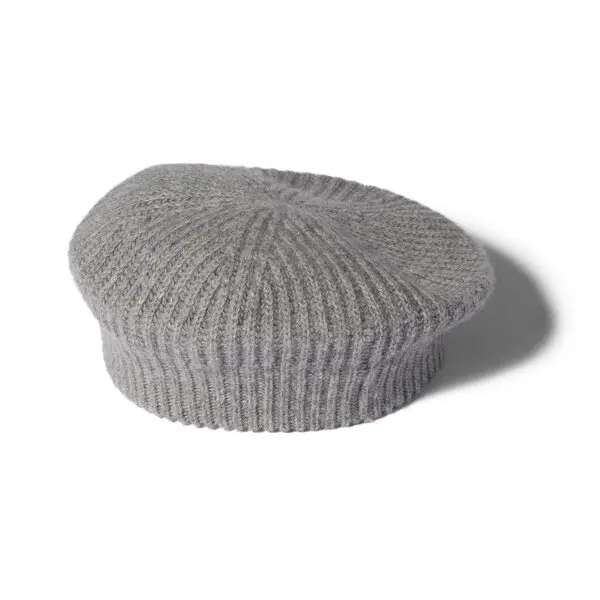 Miu Miu Wool And Cashmere Beret - Grey