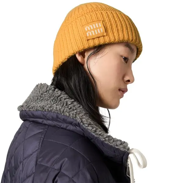 Miu Miu Wool And Cashmere Beanie