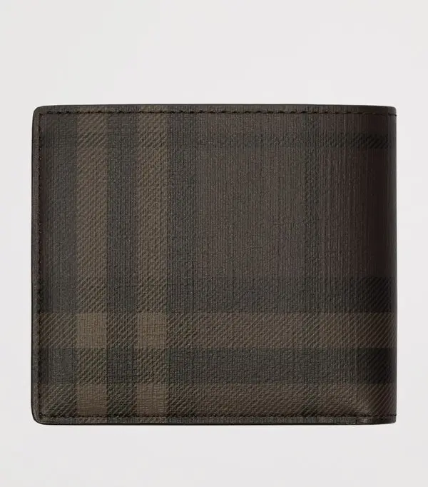 Burberry City Check Bifold Coin Wallet