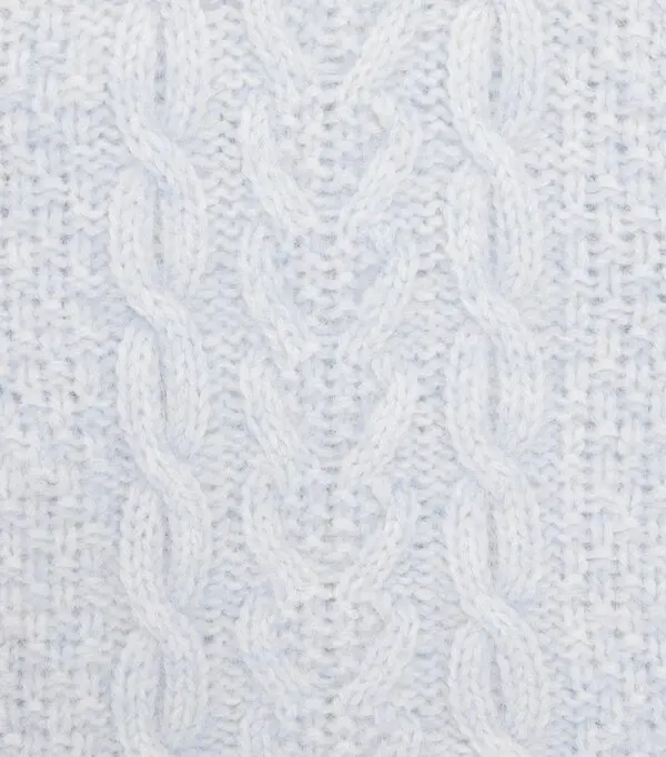 LOUISE MISHA Cable-knit Aliouki Hood