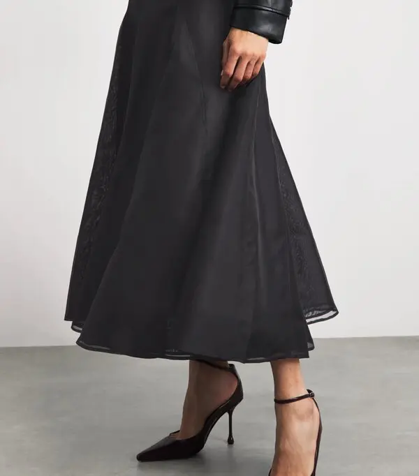 HERSKIND Greta Silk Skirt