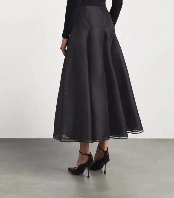 HERSKIND Greta Silk Skirt