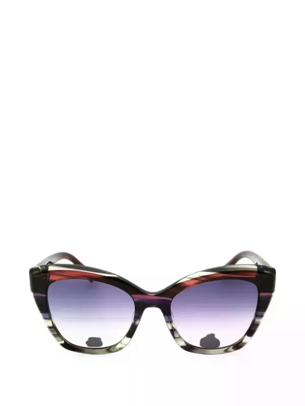 Missoni Cat-eye Striped Sunglasses