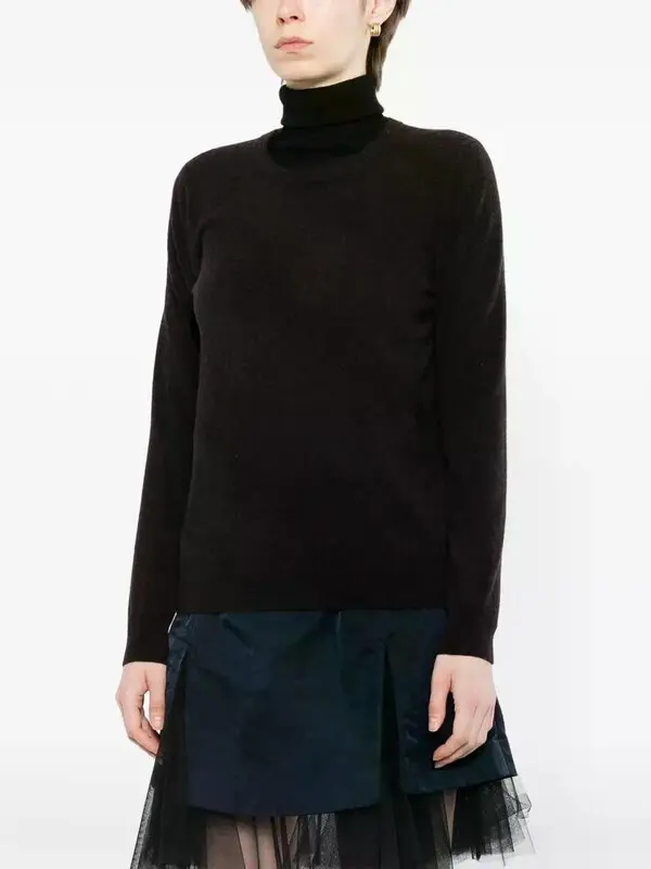 N.peal Evie Round-neck Top