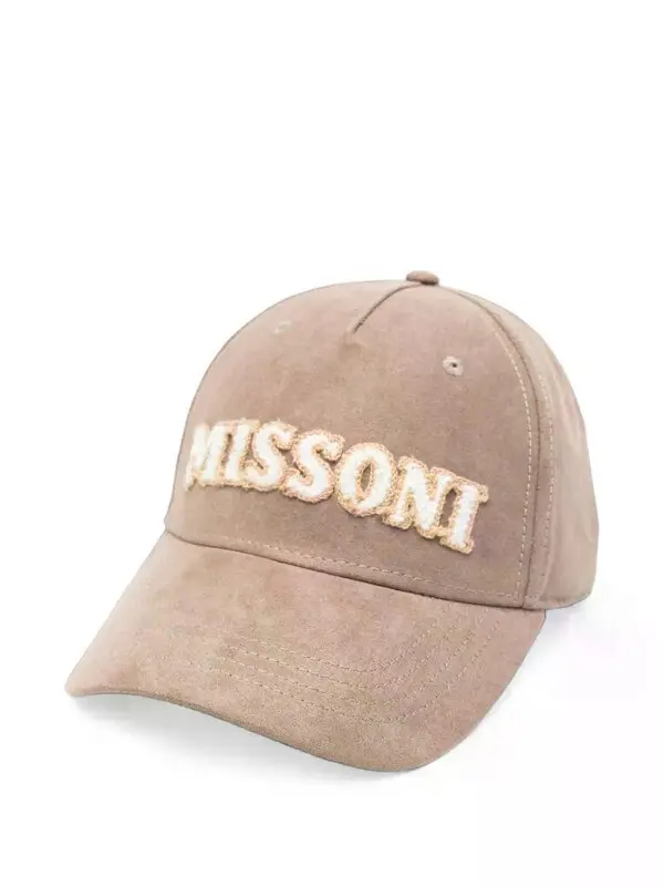 Missoni Logo-patch Touch-strap Baseball Cap - Neutrals