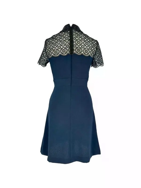 Sandro Iberia Lace-accent Dress