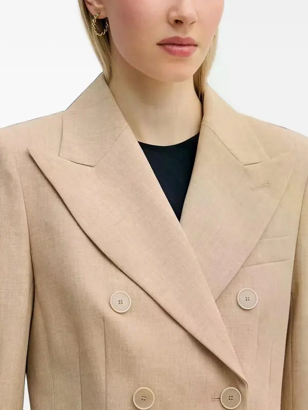 MARC AUREL Double-breasted Peak-lapel Blazer