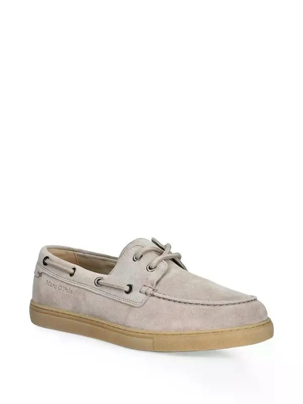 Marc O'polo Lace-up Suede Boat Shoes
