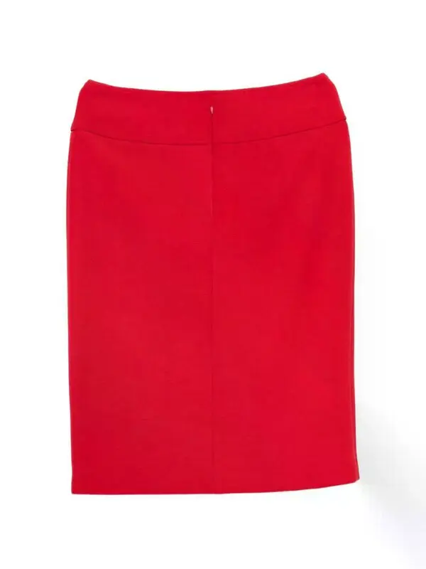 Dolce & Gabbana 1990s Rear-zip Midi Skirt