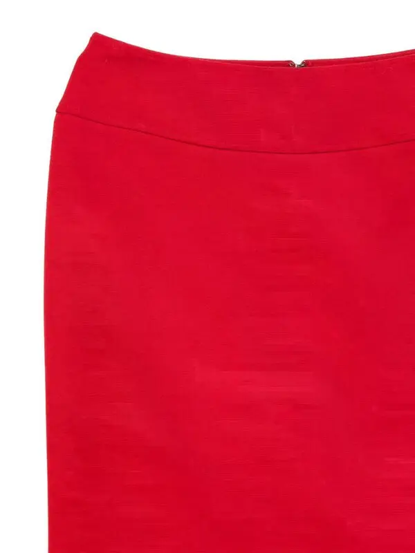Dolce & Gabbana 1990s Rear-zip Midi Skirt