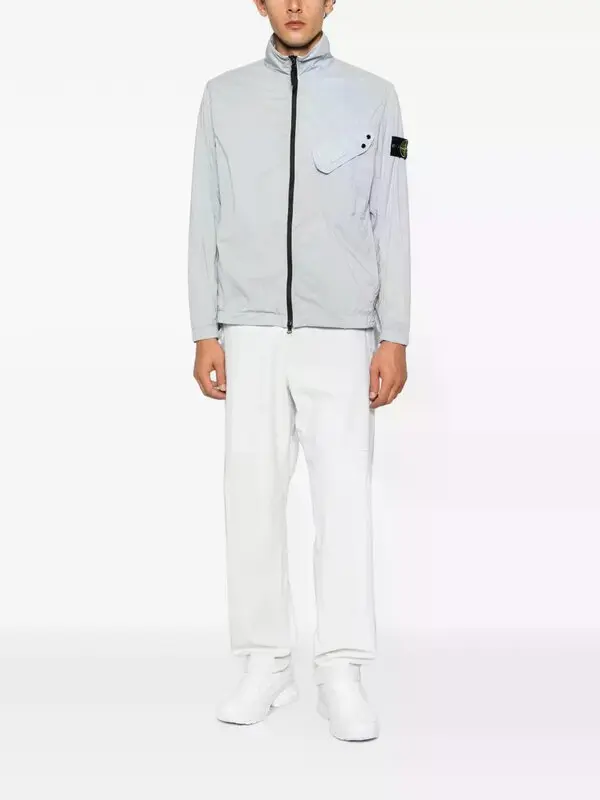 Stone Island Logo-patch Overshirt