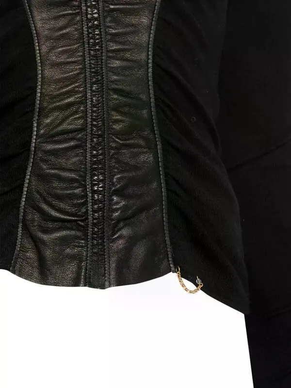 Roberto Cavalli 2000s Panelled Ruched Top