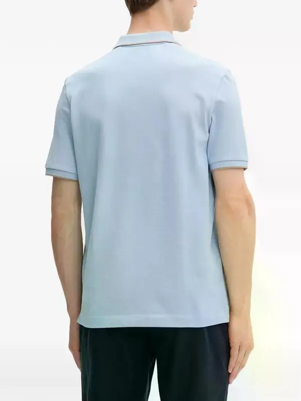 Marc O'polo Logo-embroidered Tipped Polo Shirt