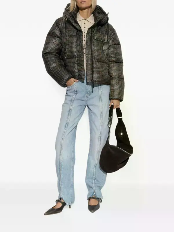 Munthe Vuba Houndstooth-patterned Jacket