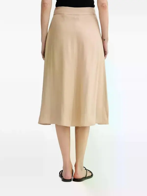 Marc O'polo Belted Wrap Midi Skirt