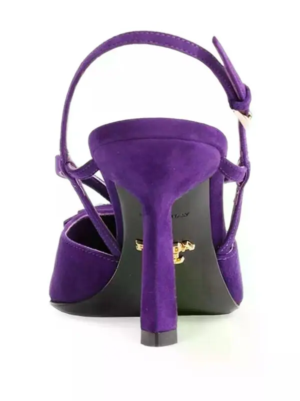 Prada Suede Slingback Pumps