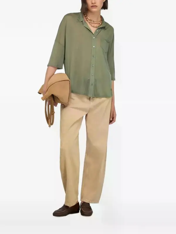 SEMICOUTURE Maria Pocket-detail Shirt