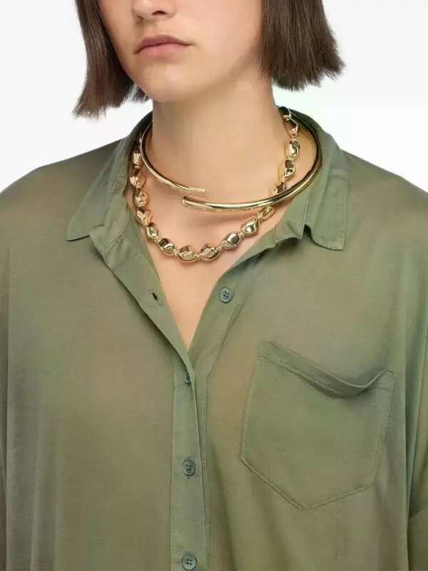 SEMICOUTURE Maria Pocket-detail Shirt