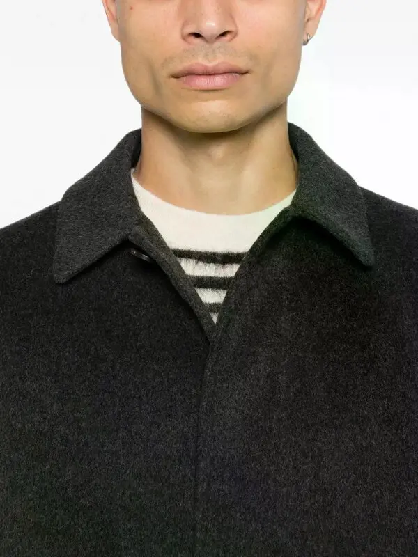 Aspesi Virtuoso Collared Single-breasted Coat