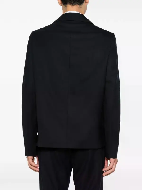 LARDINI Notched-lapel Single-breasted Blazer