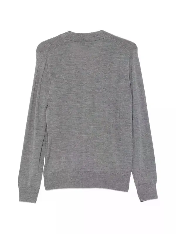 Alpha Studio Button-up V-neck Cardigan