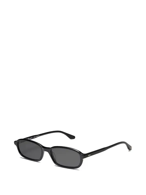 PETER AND MAY Marie Rectangle-frame Sunglasses - Black
