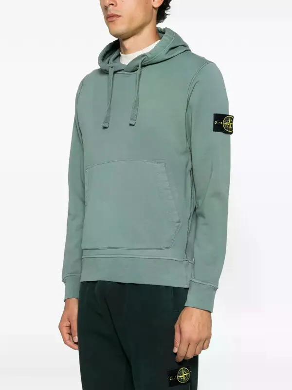 Stone Island Logo-patch Hoodie