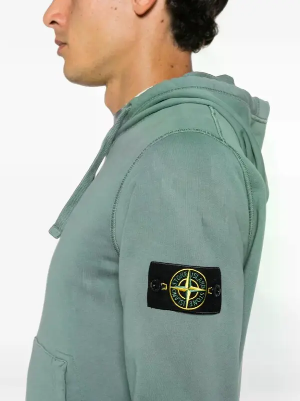 Stone Island Logo-patch Hoodie