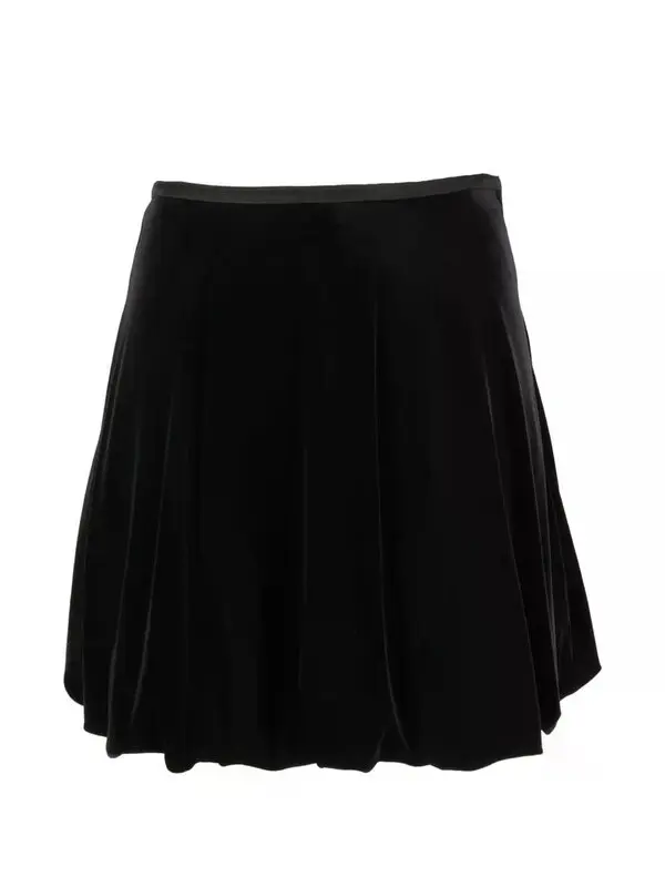 Emporio Armani Velvet Mini Skirt