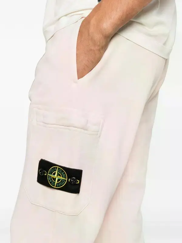 Stone Island Logo-patch Cargo Track Pants